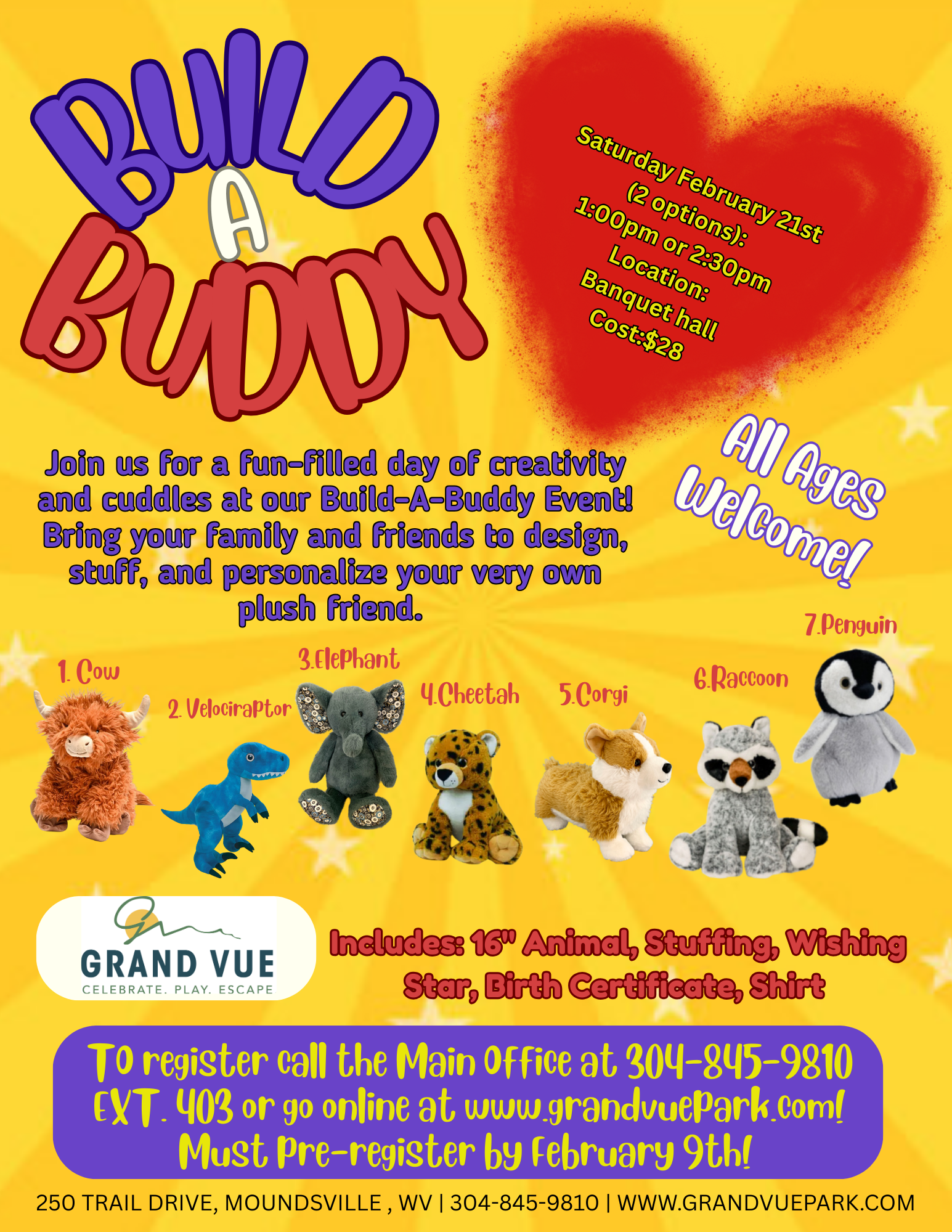 Build-A-Buddy - February 21, 2026 - Grand Vue Park
